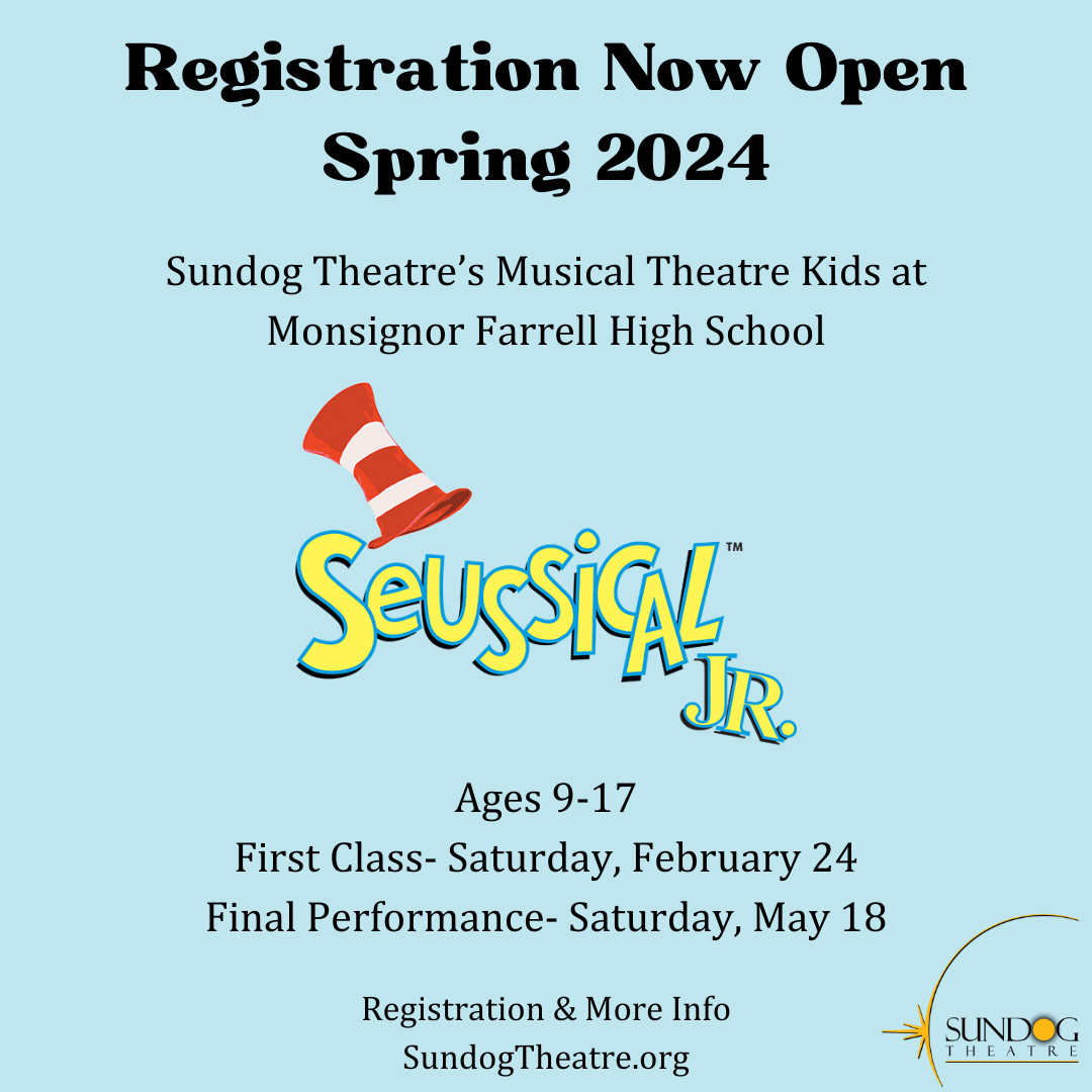 Musical Theatre Kids- “Seussical Jr.” Spring 2024 Class